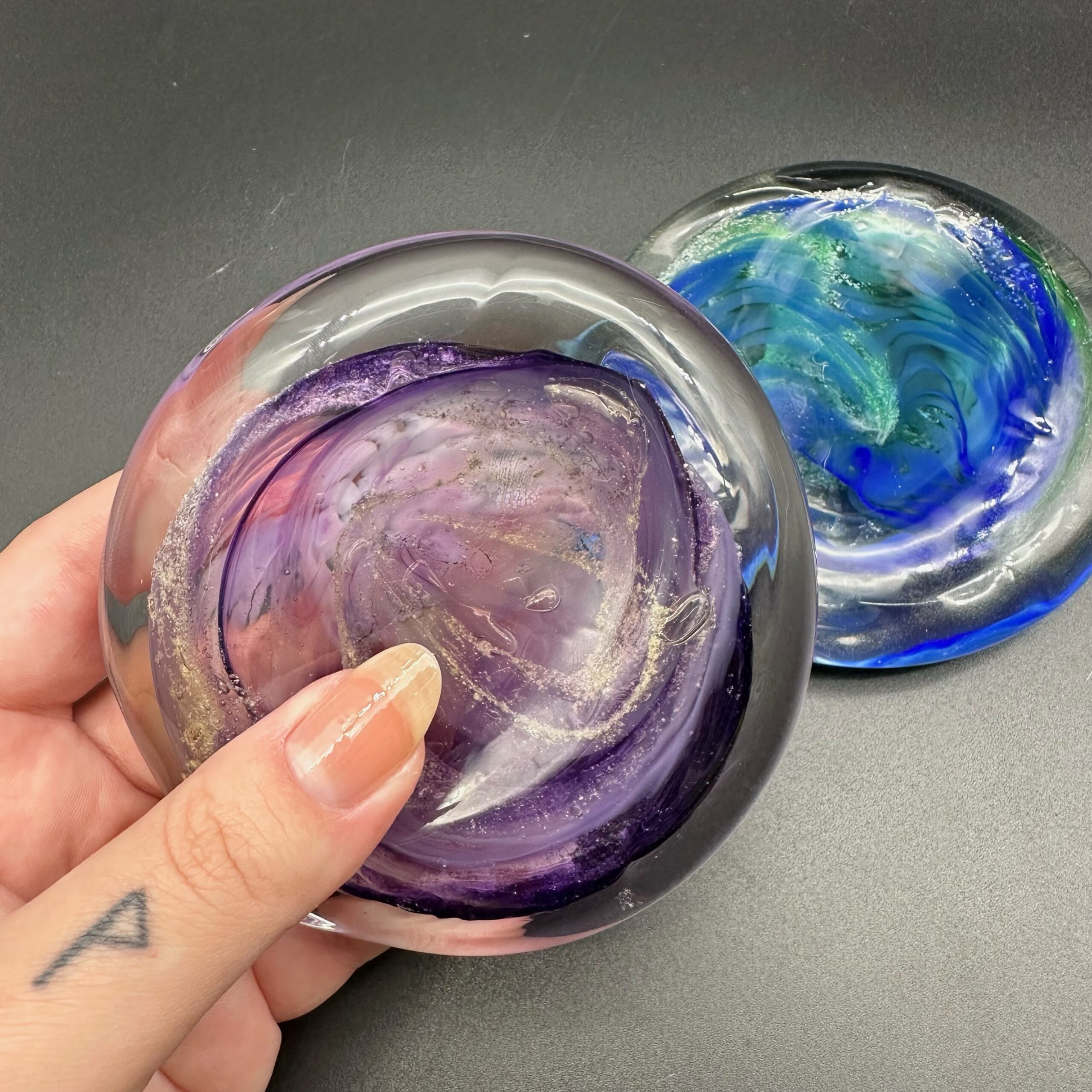 Soft Glass Soothing Stone | Terrapin Glassblowing Studio